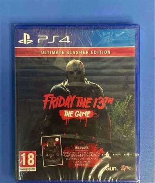 Friday The 13-th ultimate slasher edition PS4 New
