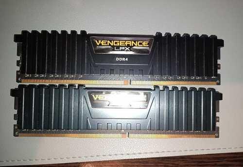 Corsair Vengeance LPX 16гб (8 гбx2) DDR4 2400 мгц