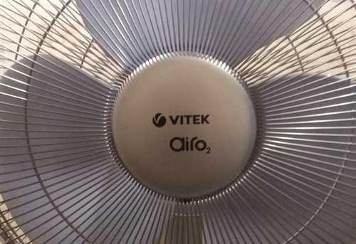 Вентилятор Vitek Airo 2. напольный,мощность 60в