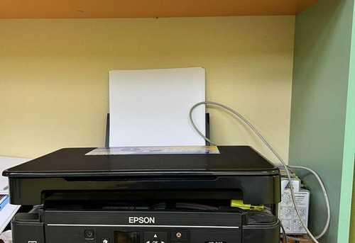 Принтер струйный мфу epson xp-342 с снпч