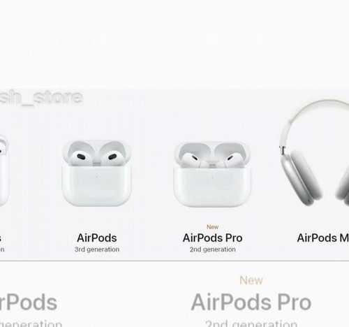 Airpods 2 / 3 / Pro / Pro 2 / Max Гарантия