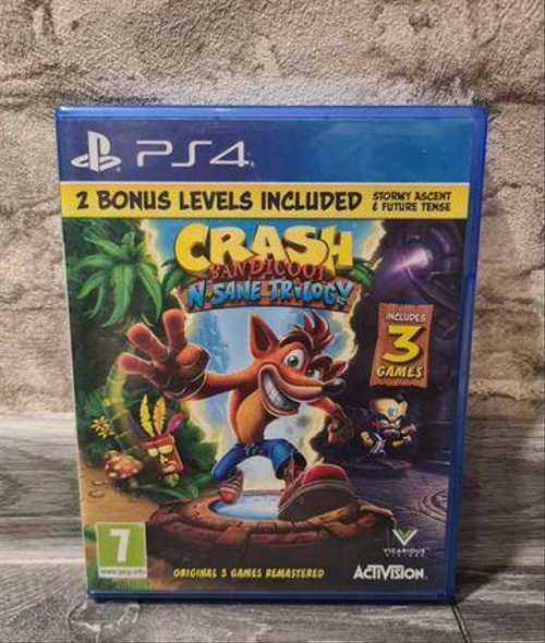 Crash Bandicoot N Sane Trilogy PS4/PS5 купить Игровые приставки, игры