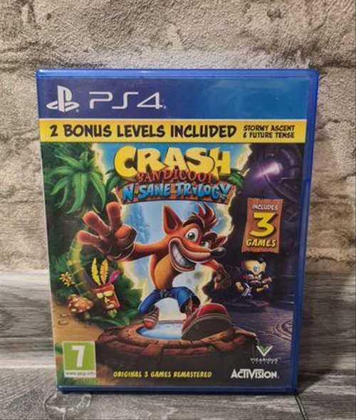 Crash Bandicoot N Sane Trilogy Ps4ps5 купить Игровые приставки игры программы Festimaru 