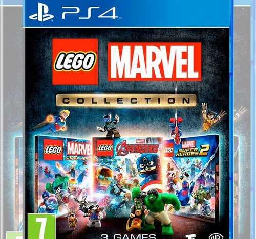 Lego Marvel Collection PS4, русские субтитры