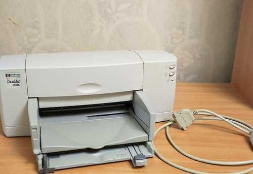 Принтер цветной струйный hp deskjet 840
