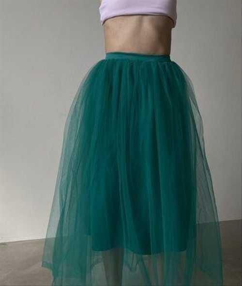 Воздушная юбка в стиле балетной пачки