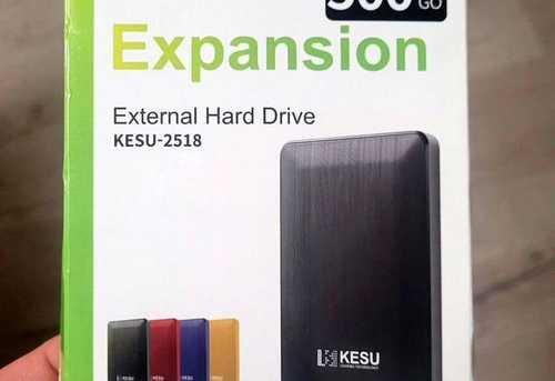 500 гб Внешний жесткий диск Kesu HDD Black