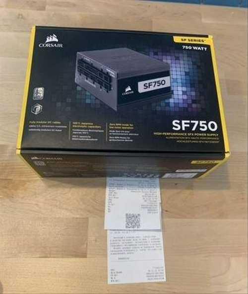 Бп Corsair SF750 platinum Гарантия