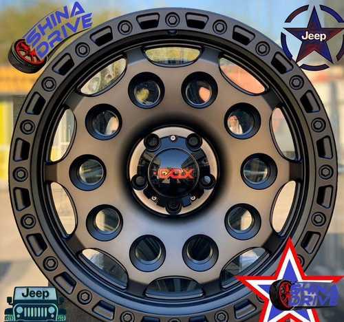 Диски Jeep COX R20 5x127 Black Dark Bronze