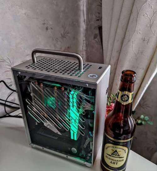 Игровой пк mini itx (Ryzen 5 5600x + rx6600xt)