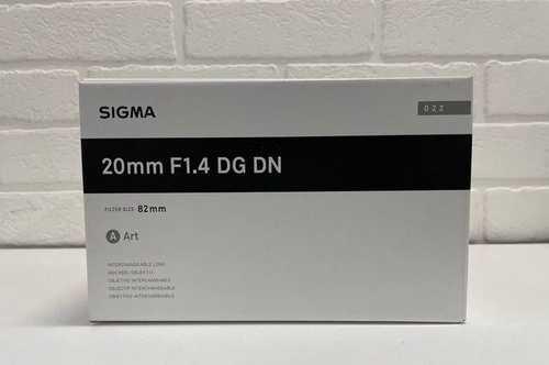 Sigma 20mm f/1.4 DG DN Art Sony