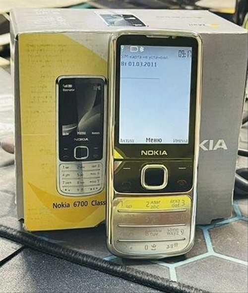 Новый Nokia 6700 classic с коробкой