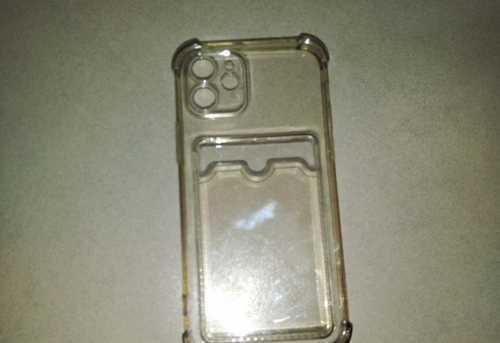 Чехол на iPhone 11 с карточницой