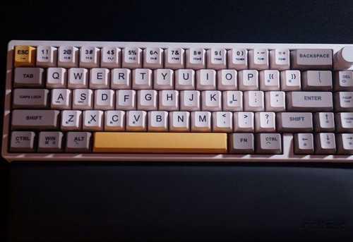 Механическая клавиатура Feker IK65 White