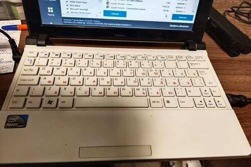 Ноутбук DNS, 10,1” белая клавиатура