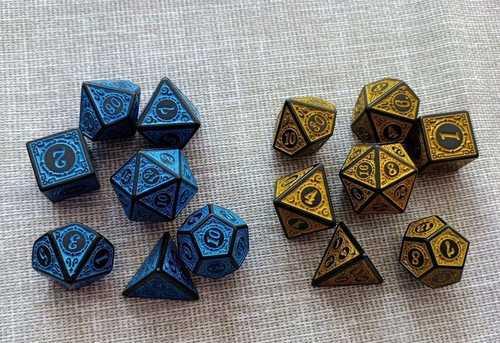 Дайсы/кубики для настольных игр (d4–d20) +мешочек