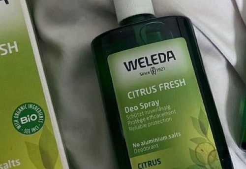 Weleda дезодорант спрей цитрус