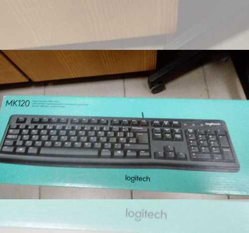 Клавиатура   мышь Logitech mk120