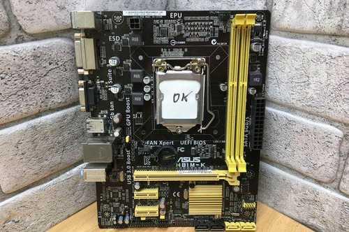 Материнская плата Asus H81M-K LGA 1150 DDR3