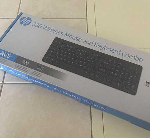 Беспроводная клавиатура+мышь HP 330