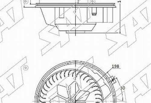 Мотор отопителя салона audi A3/S3 03-12, audi Q3 1