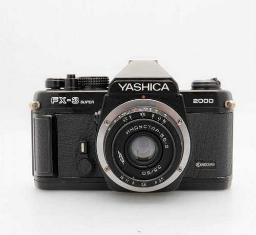Yashica FX-3 super 2000 с объективом 50mm