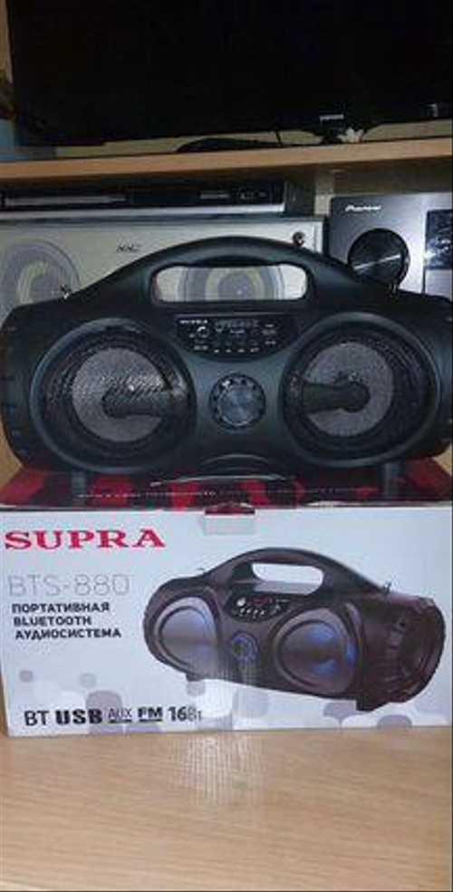 Портативная колонка bluetooth supra-880
