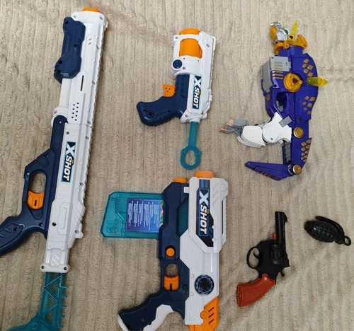 Nerf, продам бластеры X shot