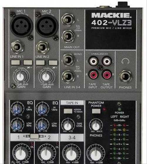 Микшер mackie 402 VLZ 3