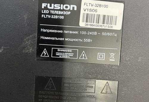 Телевизор fusion на запчасти