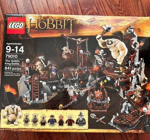 Lego hobbit 79010 Битва с королем гоблинов