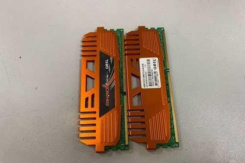 Оперативная память ddr3 Geil 8Gb (2x4Gb)