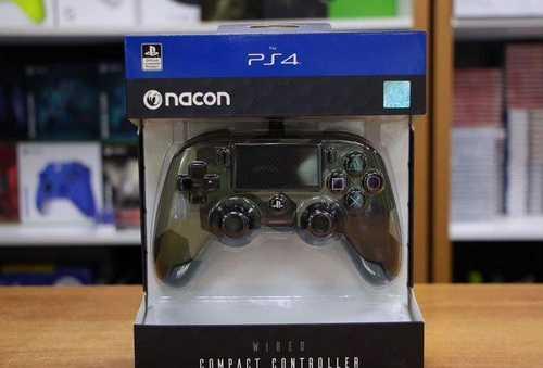 Геймпад Nacon Compact PS4/PC зеленый камуфляж
