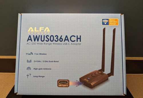 Alfa USB Adapter awus036ACH (Новый, запечатанный)