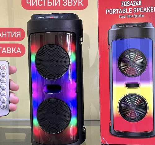 Новая версия, Bluetooth колонка, пульт, микрофон