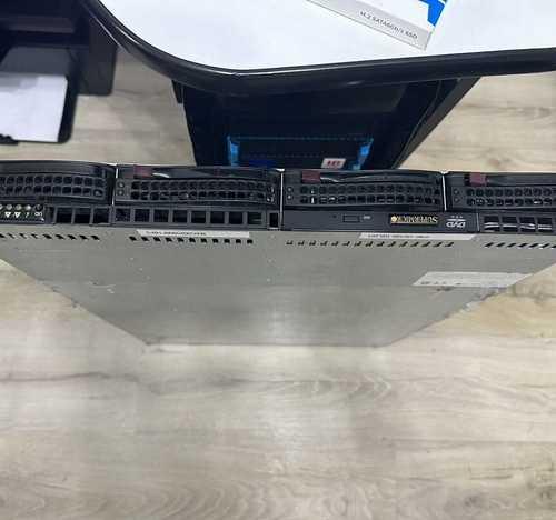 Сервер Supermicro 1366 1u