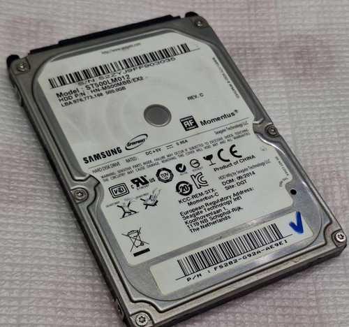 Samsung seagate 500gb 2.5