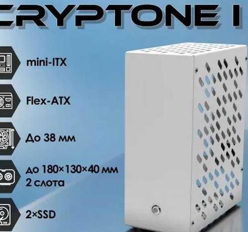 Корпус для пк, игровой mini ITX Cryptone- I