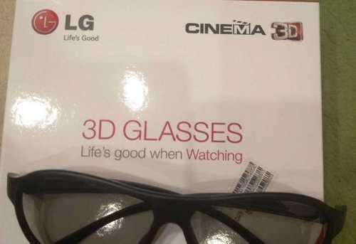 3d очки LG cinema 3d