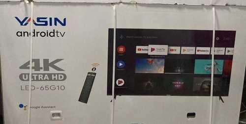Телевизор yasin LED - 65G10 android tv