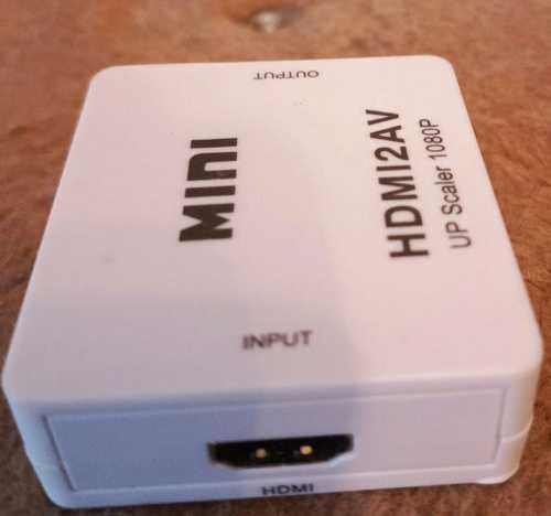 Переходник с hdmi на тюльпаны