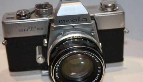 Minolta srt 101 + 50mm