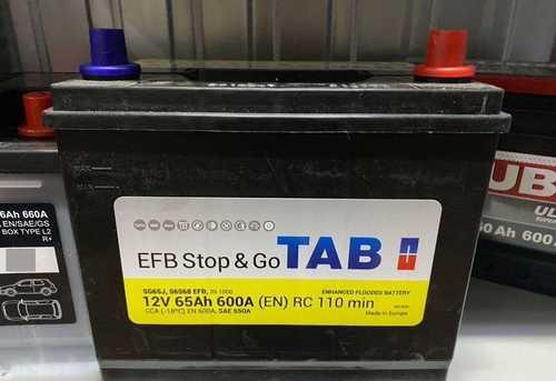 Аккумулятор TAB EFB Start&Go 65 Ah 650 A о/п