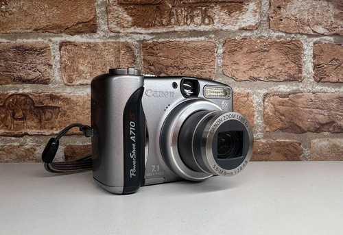 Canon PowerShot A710 + комплект батареек