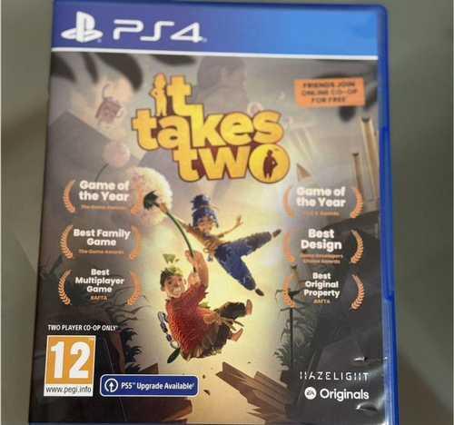 It takes two ps4 диск