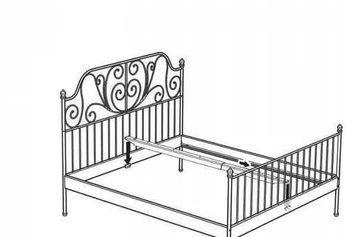 Кровать IKEA Leirvik 160х200