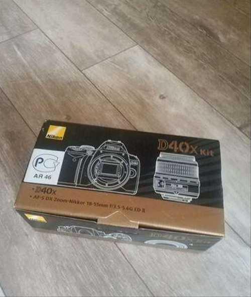 Зеркальный фотоаппарат Nikon D40x Kit + 18-55mm