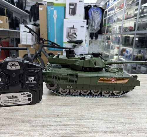 Танк на радиоуправлении T-14 Армата
