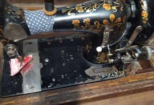 Старинная Швейная машинка Schultz-Marke