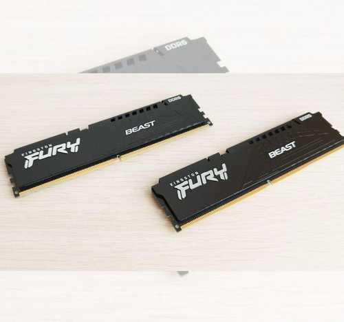 Оперативная память Kingston fury beast 8Gb DDR5